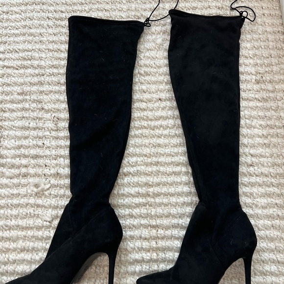 Jessica Simpson | Shoes | Jessica Simpson Elegant Black Overtheknee ...